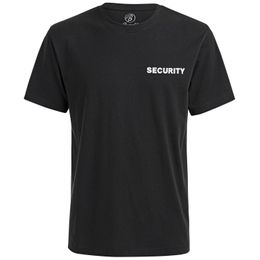 Brandit Security T-Shirt schwarz, Gr&ouml;&szlig;e S