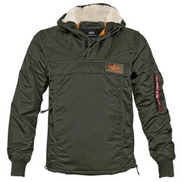 Alpha Industries HPO Windbreaker Anorak (Sale) dark green, Gr&ouml;&szlig;e S