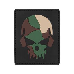 Rubber Patch Skull Large woodland