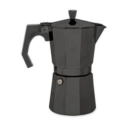 Espresso Maker Bellanapoli 9 Tassen schwarz