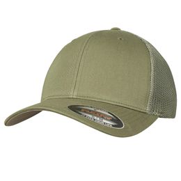 Flexfit Mesh Trucker Cap oliv, Gr&ouml;&szlig;e L/XL