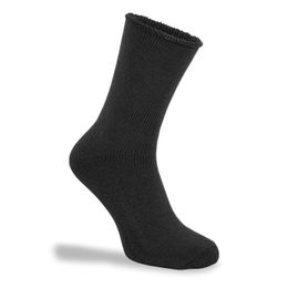Woolpower Merino Socken Classic 600 schwarz, Gr&ouml;&szlig;e 45-48