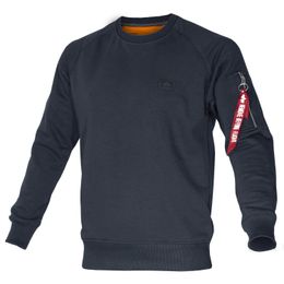 Alpha Industries X-Fit Sweat Pullover (Sale) repl.-blue, Gr&ouml;&szlig;e S