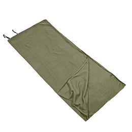 Deckenschlafsack Fleece oliv