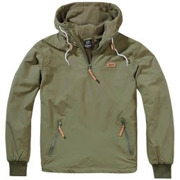Brandit Luke Windbreaker oliv, Gr&ouml;&szlig;e XL