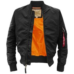 Alpha Industries MA-1 TT Bomberjacke schwarz, Gr&ouml;&szlig;e XXL