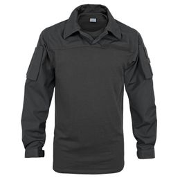 Combat Shirt nach Bundeswehr TL schwarz, Gr&ouml;&szlig;e M