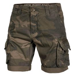 Alpha Industries Crew Shorts dark oliv camo, Gr&ouml;&szlig;e 31