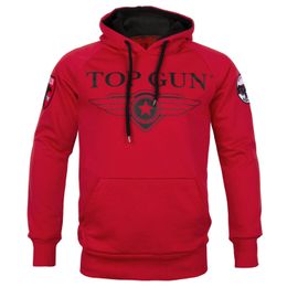 Top Gun Kapuzen Pullover Defender (Sale) rot, Gr&ouml;&szlig;e XL