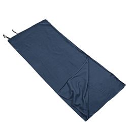 Deckenschlafsack Fleece blau