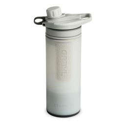 Grayl GeoPress Wasserfilter Trinkflasche peak white