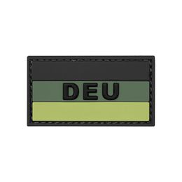 Rubber Patch Flagge Deutschland DEU oliv Gr&ouml;&szlig;e XL