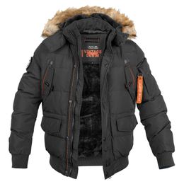 Poolman Winterjacke Rockford schwarz, Gr&ouml;&szlig;e XL
