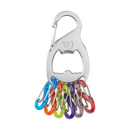 Nite Ize S-Biner Karabiner KeyRack+ silber