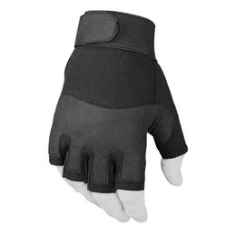 Mil-Tec Army Fingerless Gloves schwarz, Gr&ouml;&szlig;e M