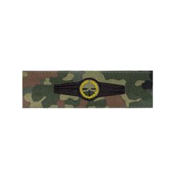 BW T&auml;tigkeitsabzeichen Textil Pr&auml;zisionssch&uuml;tze gold/flecktarn