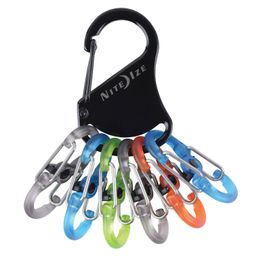 Nite Ize KeyRack Locker mit S-Biner MicroLocks schwarz