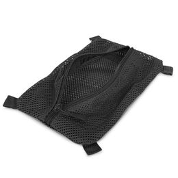 Mil-Tec Netzbeutel mit Klett Medium schwarz