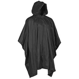 Mil-Tec Poncho light schwarz