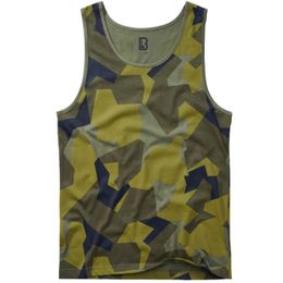 Brandit Tank Top Cotton swedish camo, Gr&ouml;&szlig;e M
