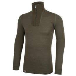 Woolpower Turtleneck 200 Rollkragen Shirt pine green, Größe S