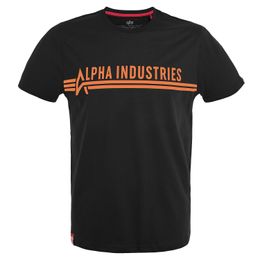 Alpha Industries T (Sale) schwarz, Gr&ouml;&szlig;e S