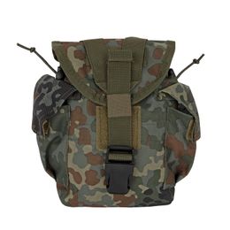 MFH Trinkflaschen Tasche Molle flecktarn
