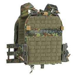 Plattenträger-Set Plate Carrier LT042/2 5fb flecktarn, Größe L