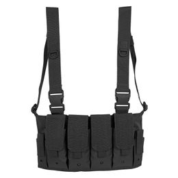 Mil-Tec Mag Carrier Chest Rig schwarz