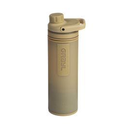 Grayl UltraPress Wasserfilter Trinkflasche desert tan
