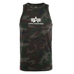 Alpha Industries Basic Alpha Tank (Sale) woodland camo, Gr&ouml;&szlig;e M