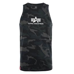 Alpha Industries Basic Alpha Tank (Sale) black camo, Gr&ouml;&szlig;e XXL
