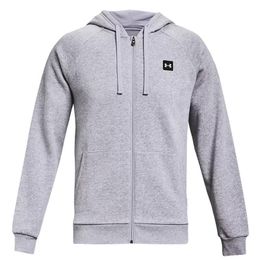 Under Armour Rival Fleece Full Zip Hoodie (Sale) mod grey light heather, Gr&ouml;&szlig;e XS