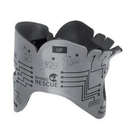 Faltbare Halskrause Neck Brace grau
