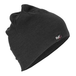 Fox Beanie Merino Lite schwarz
