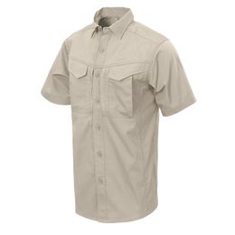 Helikon-Tex Defender Mk2 Shirt short sleeve Ripstop khaki, Gr&ouml;&szlig;e S