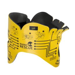 Faltbare Halskrause Neck Brace gelb