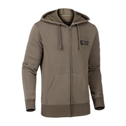 CG Logo Zip Hoodie RAL7013, Größe S