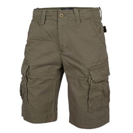 Mil-Tec US Vintage Shorts Prewashed oliv, Gr&ouml;&szlig;e XXL