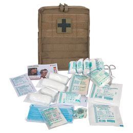 Mil-Tec First Aid Set Leina Pro LG 43-teilig dark coyote
