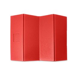 Basic Nature Falt-Sitzkissen rot