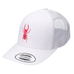 Statement Trucker Cap (Sale) wei&szlig;/pink
