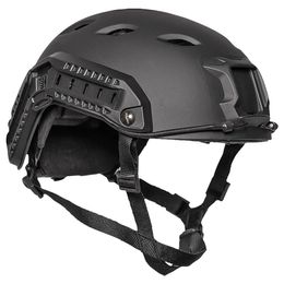 Mil-Tec US Helm Paratrooper FAST W/RAIL schwarz