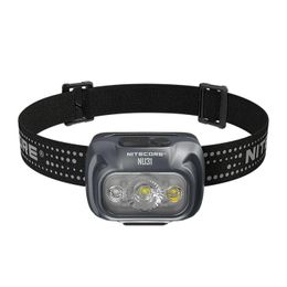 NITECORE LED Kopflampe NU31 grau