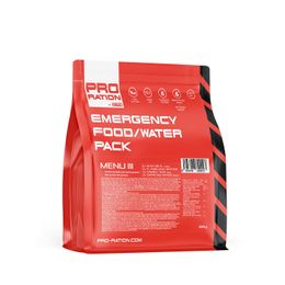 Emergency Food/Water Pack Lebensmittelration III