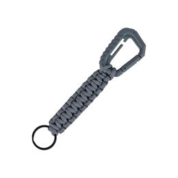 Taktischer Paracord Schl&uuml;sselanh&auml;nger wolf grey