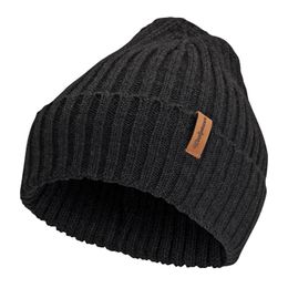 Woolpower Beanie Rib schwarz