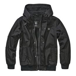 Brandit Essential Jacket schwarz, Gr&ouml;&szlig;e 3XL