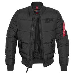 Alpha Industries MA-1 Puffer Bomber schwarz, Gr&ouml;&szlig;e 3XL