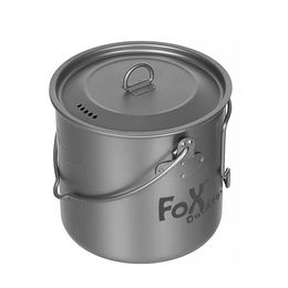 Fox Titan Topf klein mit Deckel 1.1 Liter